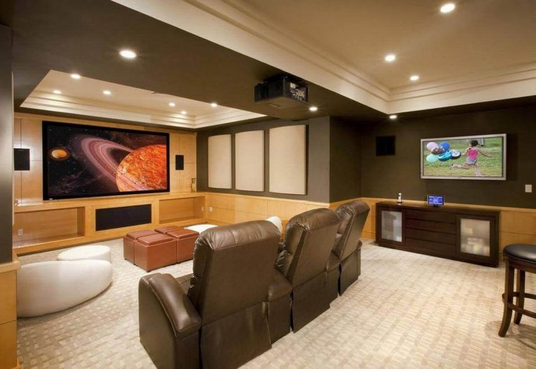 40+ Awesome Basement Home Theater Design Ideas - Luxury Interiors