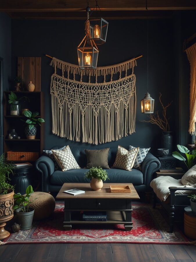 30 Dark Cottagecore Living Room Ideas You’ll Love for a Cozy Aesthetic