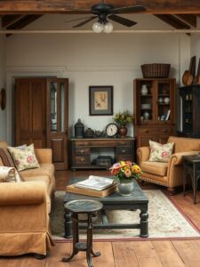 30 Dark Cottagecore Living Room Ideas You’ll Love for a Cozy Aesthetic