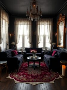 30 Dark Cottagecore Living Room Ideas You’ll Love for a Cozy Aesthetic