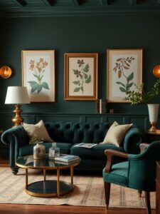 30 Dark Cottagecore Living Room Ideas You’ll Love for a Cozy Aesthetic