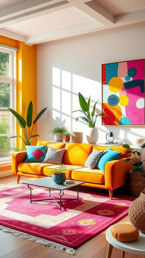 35 Best Colorful Living Room Designs For A Cheerful & Stylish Home ...