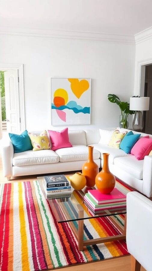 35 Best Colorful Living Room Designs For A Cheerful & Stylish Home ...