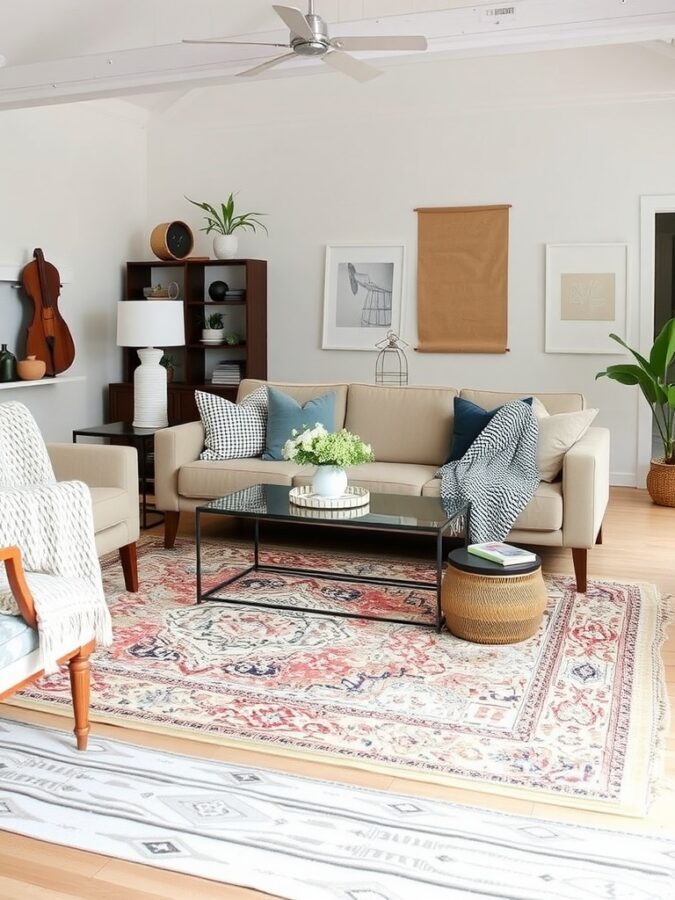 23 Stunning Modern Farmhouse Living Room Designs You’ll Love - Sorting ...